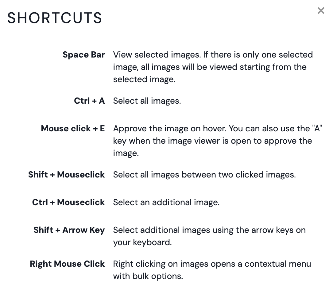 Rejection Tool – Pixelz
